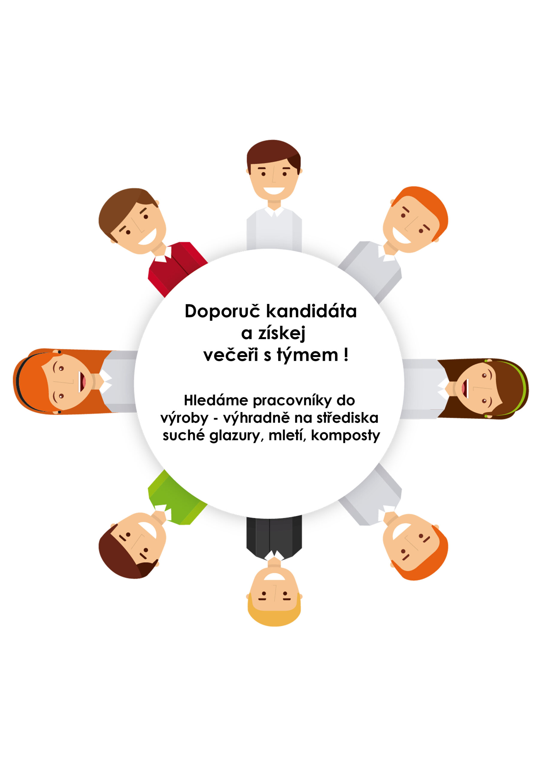 Náborový leták II | glazura.cz